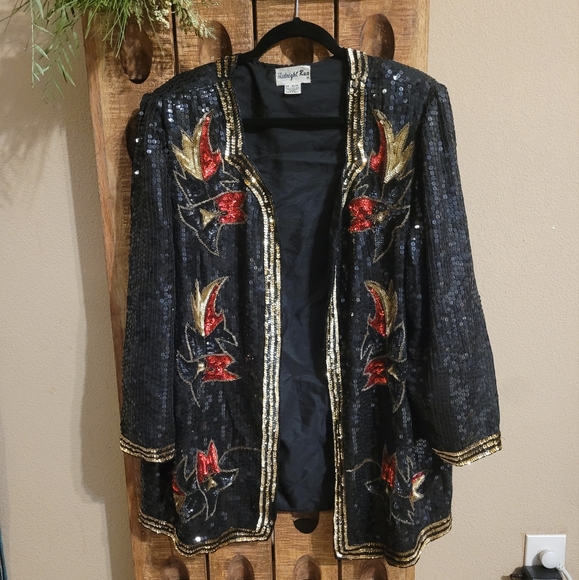 Jackets & Coats | Vintage Silk Jacket | Poshmark